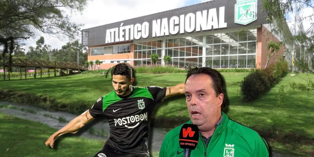 La mala noticia que dieron en Atlético Nacional con el venezolano Eric ...